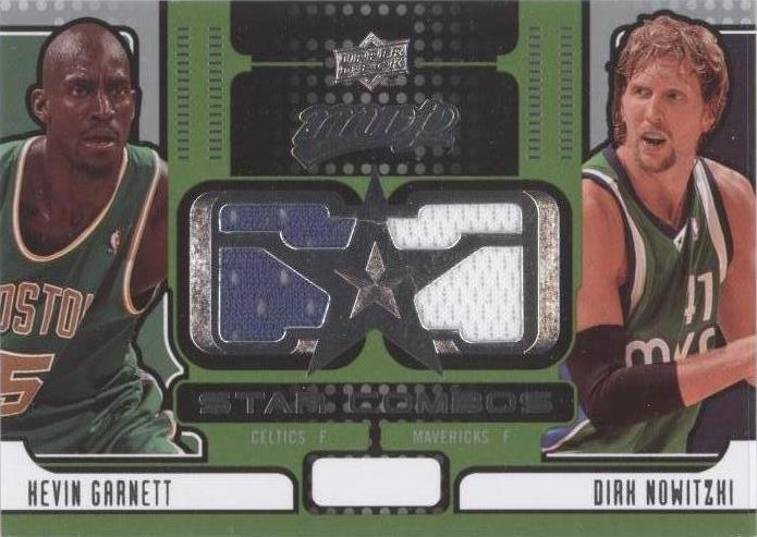 2008-09 Upper Deck MVP - Star Combos #SC-GN Dirk Nowitzki, Kevin ...