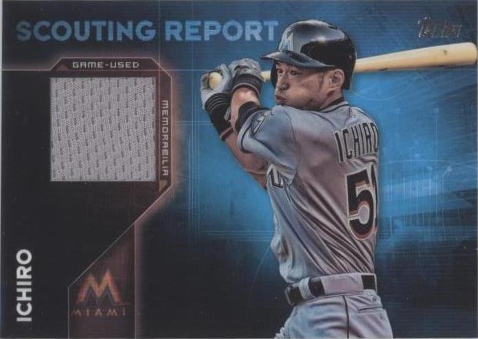 2016 Topps - Scouting Report Relics #SRR-I Ichiro Suzuki (MEM) for sale ...