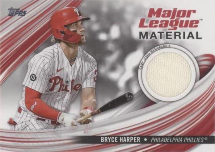 2023 Topps Series 1 - Major League Material Bryce Harper #MLM-BH (MEM) for sale online | eBay