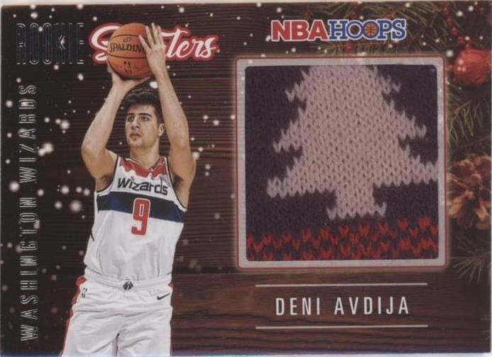 2020-21 Panini NBA Hoops - Rookie Sweaters Deni Avdija #RSW-DEN (MEM ...