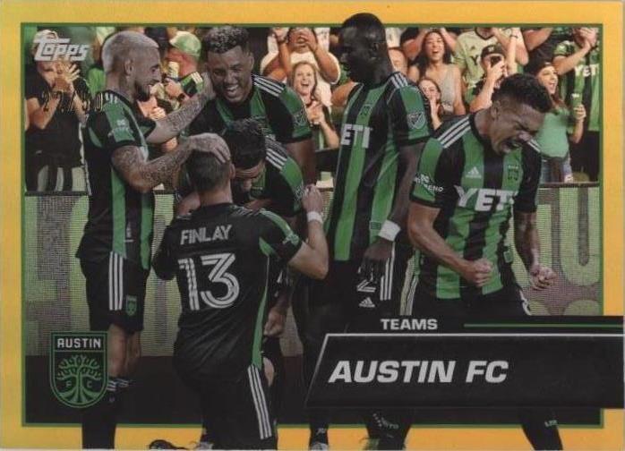 2023 Topps MLS - Austin FC #168 Gold Foil /50 for sale online | eBay