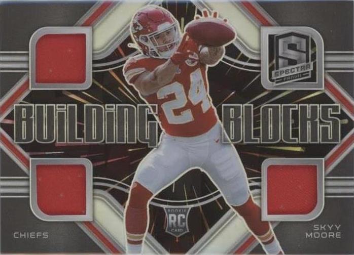 2022 Panini Spectra - Building Blocks Hyper Prizm #BBL-SMO Skyy Moore ...