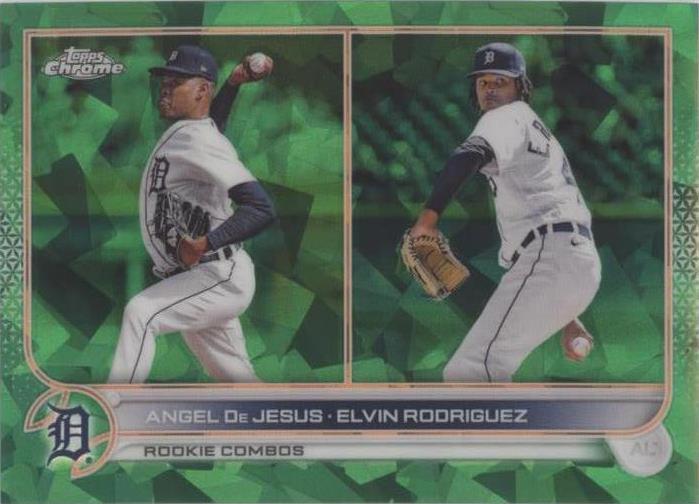2022 Topps Chrome Update Series Sapphire Edition - Rookie Combos Green ...