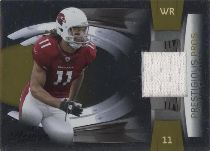 2009 Playoff Prestige - Prestigious Pros Gold Materials #28 Larry ...