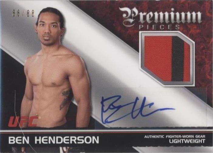 2012 Topps UFC Knockout - Premium Pieces Relics Autographs #APP-BH ...