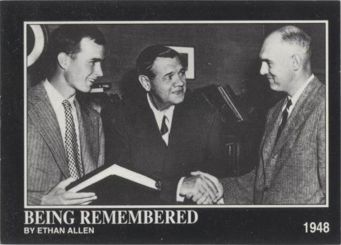 1992 Megacards The Babe Ruth Collection - Babe Ruth, George H.W. Bush ...