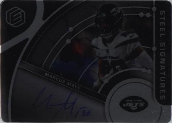 2022 Panini Elements - Steel Signatures Marcus Maye #SS-MM Silver /79 ...