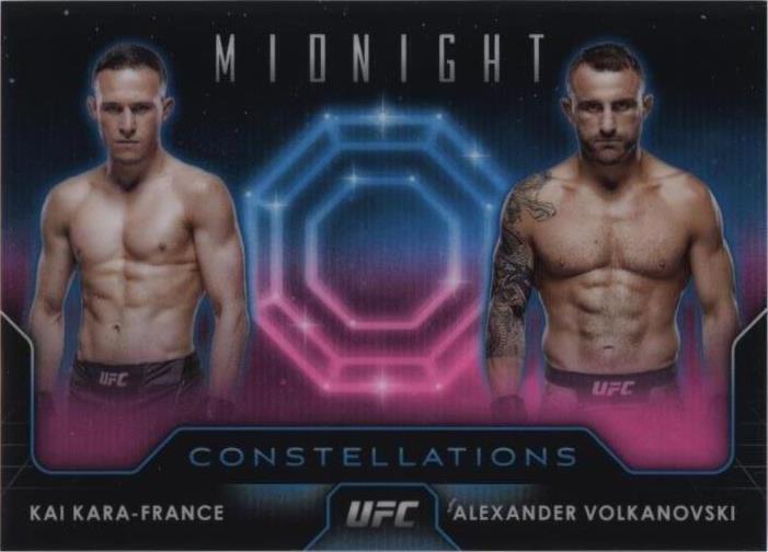 2024 Topps Midnight UFC - Alexander Volkanovski Kai Kara-France #CO-18 ...