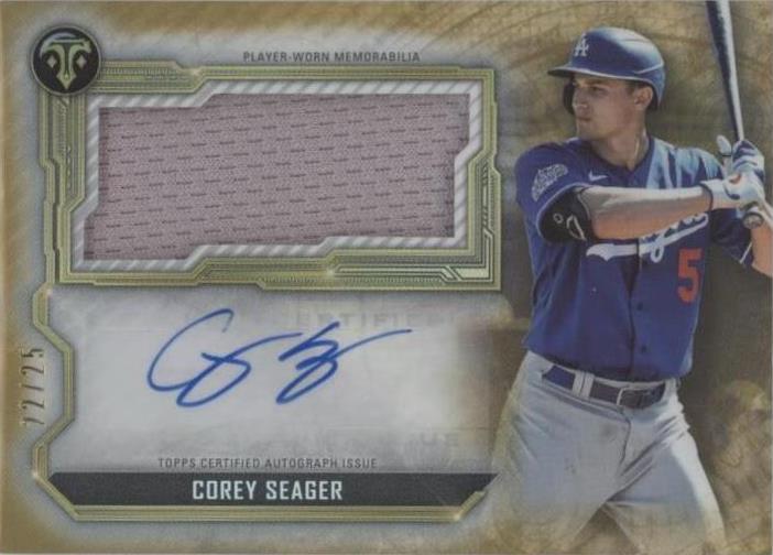 2020 Topps Triple Threads - Autograph Single Jumbo Relics Gold #ASJR-CS ...