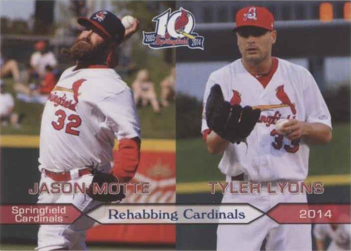 2014 Grandstand Springfield Cardinals - Jason Motte, Tyler Lyons (RC ...