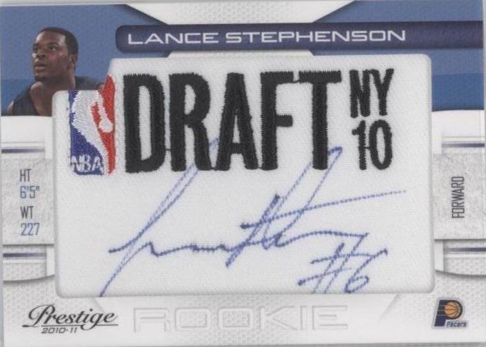 2010-11 Prestige - NBA Draft Class Draft Logo Patch Autographs #38 ...