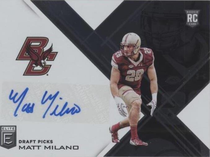 2017 Panini Elite Draft Picks - Draft Picks Autographs #246 Matt Milano ...