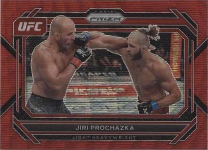 2023 Panini Prizm UFC - Ruby Wave Prizm #54 Jiri Prochazka for sale ...