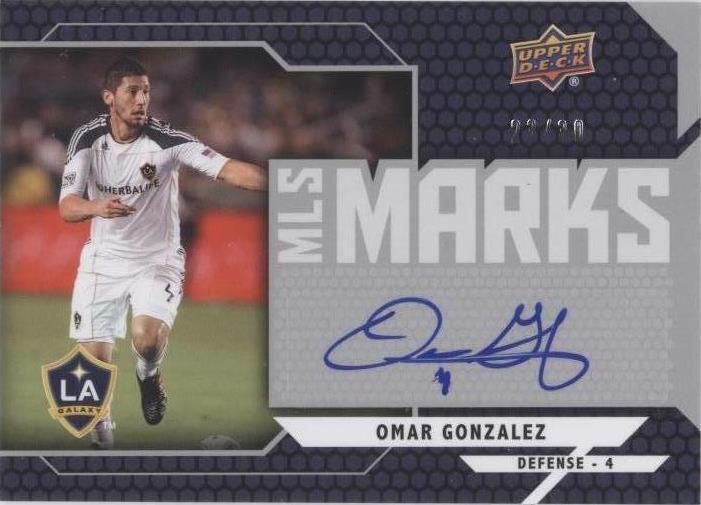 2011 Upper Deck - Mls Marks Omar Gonzalez #MM-OG /30 (AU) for sale ...