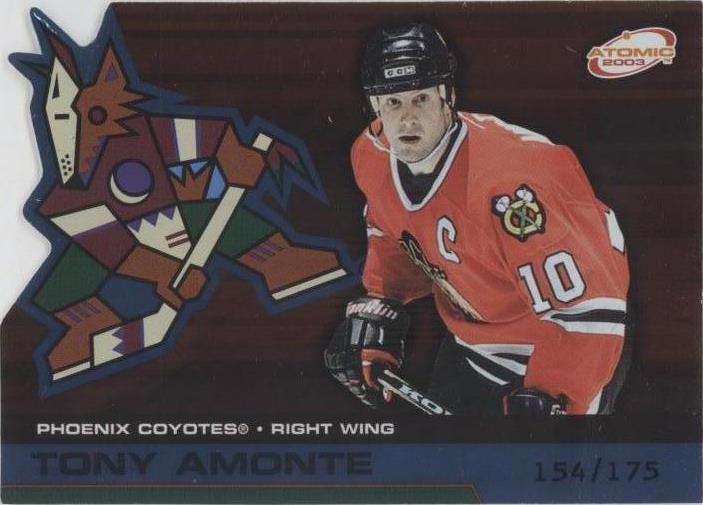 2002-03 Pacific Atomic - Blue #76 Tony Amonte /175 for sale online | eBay