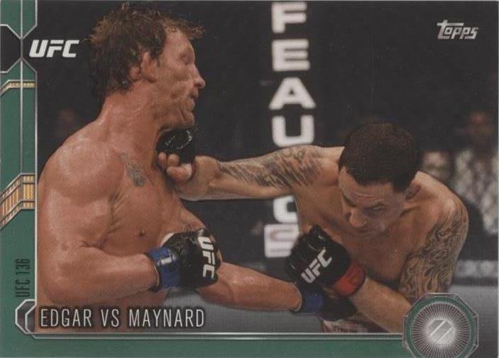 2015 Topps UFC Chronicles - Frankie Edgar, Gray Maynard #140 Green /288 ...