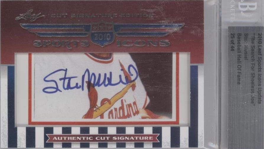 2010 Leaf Sports Icons Update: The Search for Shoeless Joe - Stan ...