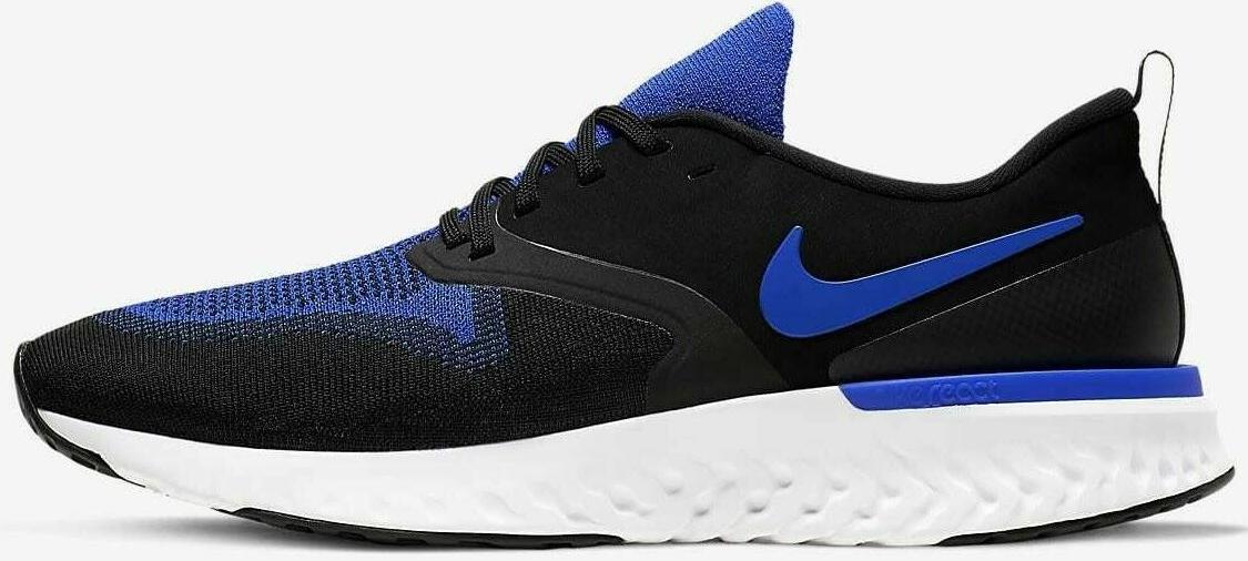 Size 13 - Nike Odyssey React 2 Flyknit Black Racer Blue for sale online ...