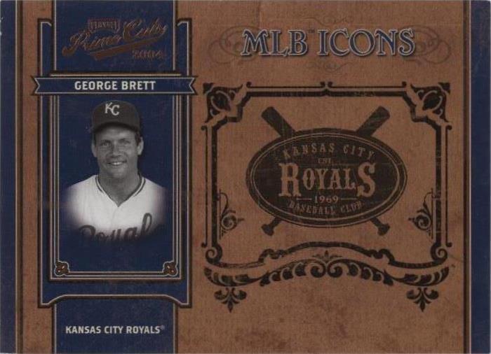 2004 Playoff Prime Cuts II - Mlb Icons George Brett #MLB-45 /50 for sale online | eBay