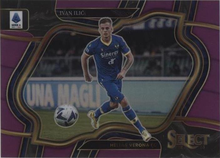2022-23 Panini Select Serie A - Field Level Purple Prizm #227 Ivan Ilic ...