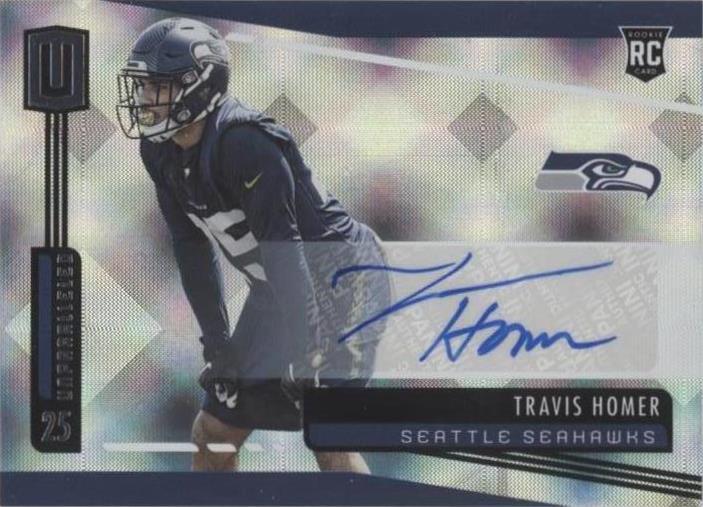 2019 Panini Unparalleled - Rookie Signatures #292 Travis Homer (AU, RC ...