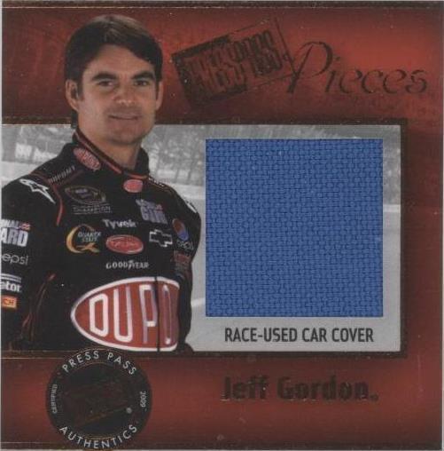 2009 Press Pass - Pieces Materials Jeff Gordon #PP-JG (MEM) for sale ...
