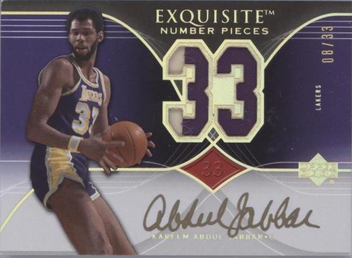 2006-07 Upper Deck Exquisite Collection - Exquisite Number Pieces ...