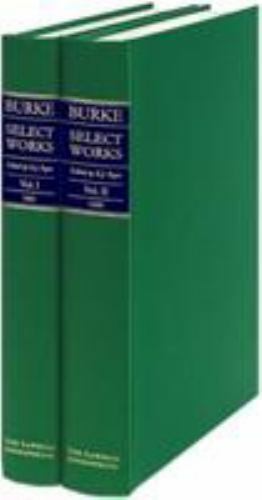 Clarendon Press Ser.: Burke, Select Works by Edmund Burke (2005 ...