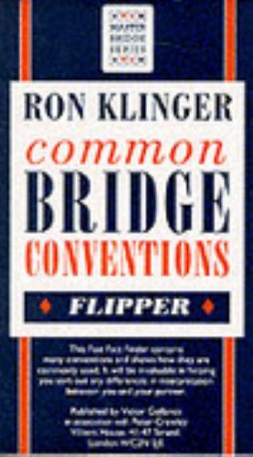 Common Bridge Conventions Flipper by Ron Klinger (1994, Trade Paperback ...