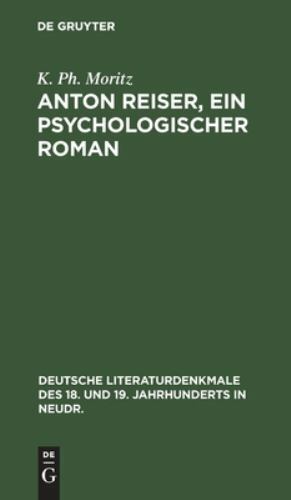 Deutsche Literaturdenkmale Des 18. Und 19. Jahrhunderts in Neudr Ser ...