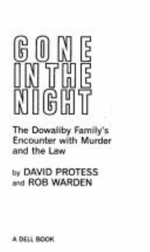 Gone in the Night by David Protess (1994, Mass Market) for sale online ...