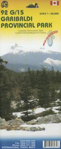 Garibaldi Provincial Park (BC) Map 1:50k (WP) : 1:50,000 by ITMB Canada ...