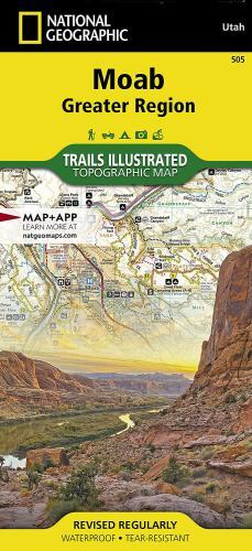 Moab Greater Region by National Geographic Maps - Trails Illustrated ...