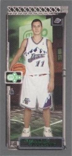 2003-04 Topps Rookie Matrix - Mini Topps Back #129 Sasha Pavlovic (RC ...