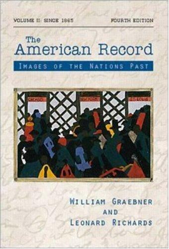 The American Record Ser.: American Record since 1865 by Leonard L ...