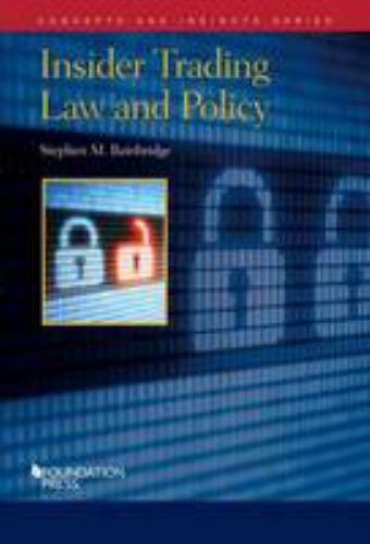 Insider Trading Law and Policy by Stephen Bainbridge (2014, Trade ...