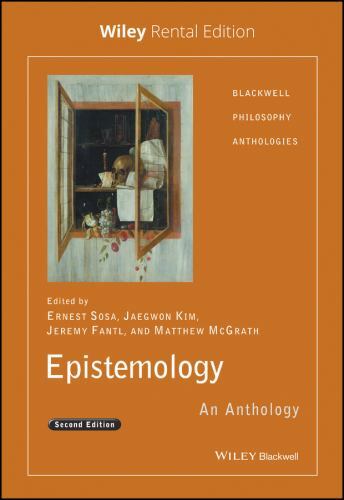 Epistemology : An Anthology by Matthew McGrath, Jaekwon Kim, Ernest ...