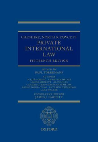 Cheshire, North and Fawcett: Private International Law by Alex Mills ...