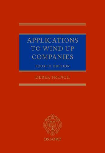 Applications to Wind up Companies by Stuart Sime and Derek French (2021 ...
