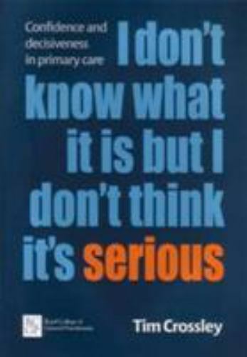 I Don't Know What but I Don't Think by Tim Crossley (2008, Trade ...