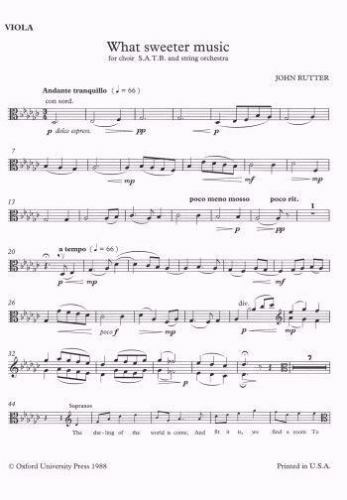 What Sweeter Music by John Rutter (1995, Sheet Music) for sale online ...