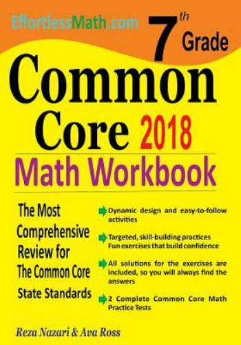 7th Grade Common Core Math Workbook : The Most Comprehensive Review for ...