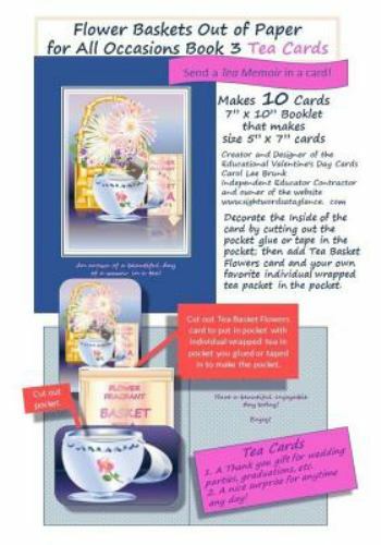 Flower Baskets Out of Paper for All Occasions Book 3 by Carol Brunk ...