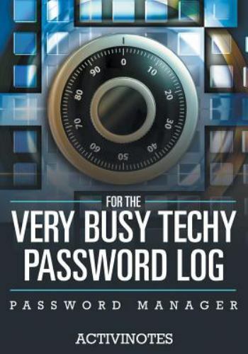 For the Very Busy Techy Password Log - Password Manager by Activinotes ...
