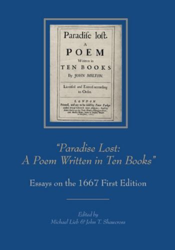 Medieval and Renaissance Literary Studies: Paradise Lost: a Poem ...