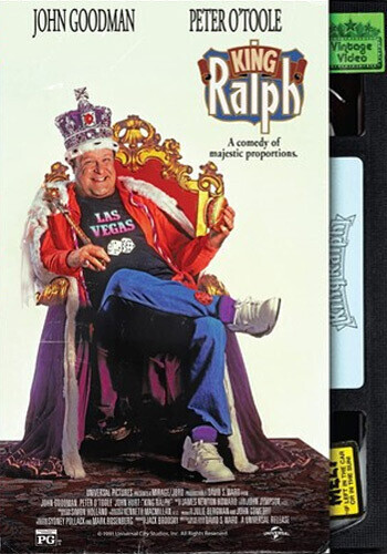 King Ralph (Retro Vhs Packaging) (DVD, 1991) for sale online | eBay