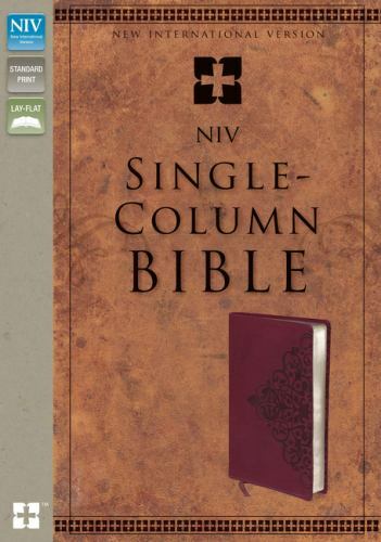 Single-Column Bible by Zondervan Bibles Staff (2012, Leather) for sale ...