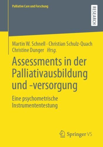 Palliative Care Und Forschung Ser.: Assessments in der ...