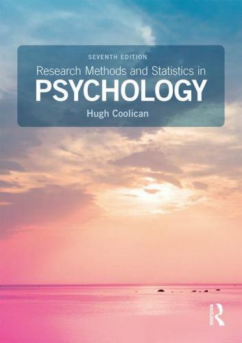 Research Methods and Statistics in Psychology by Hugh Coolican (2018 ...