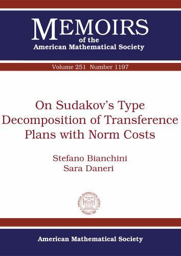 Memoirs of the American Mathematical Society Ser.: On Sudakov's Type ...